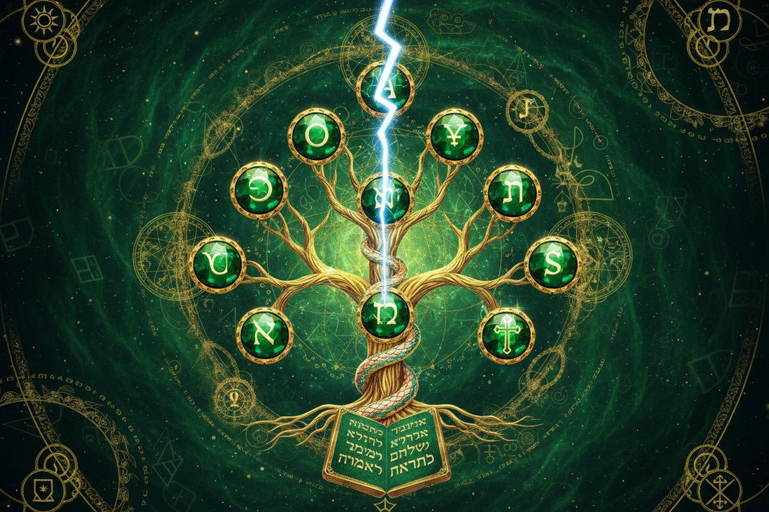 Emerald Tablet + Kabbalah: Tree of Life Connections | Hermetic Kabbalah ...