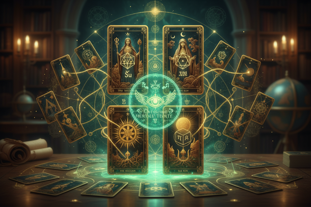 Emerald Tablet + Tarot: Hermetic Correspondences | Complete Guide to ...
