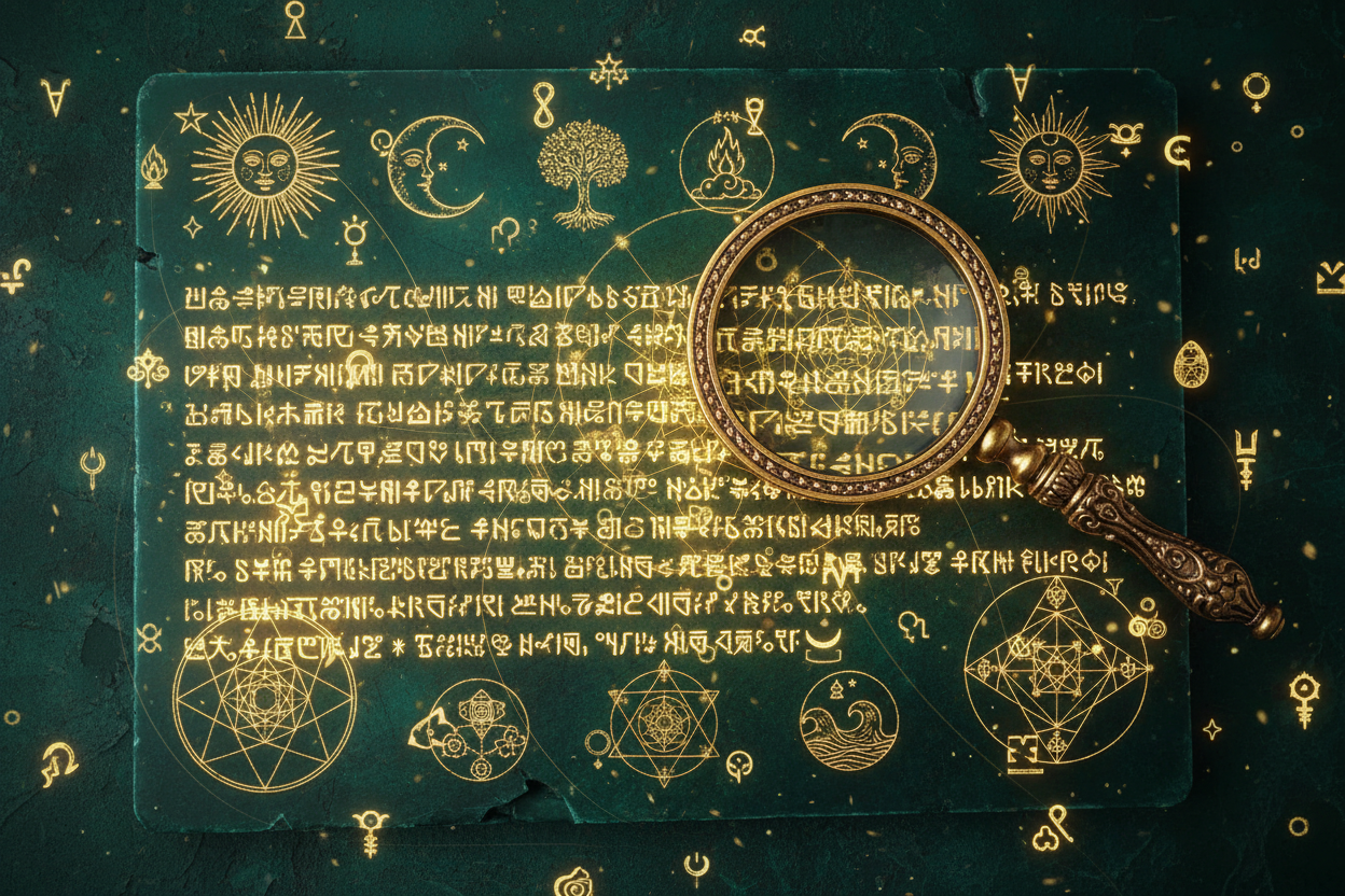 Emerald Tablet Symbolism: Decoding Every Line - Nicole's ritual ...