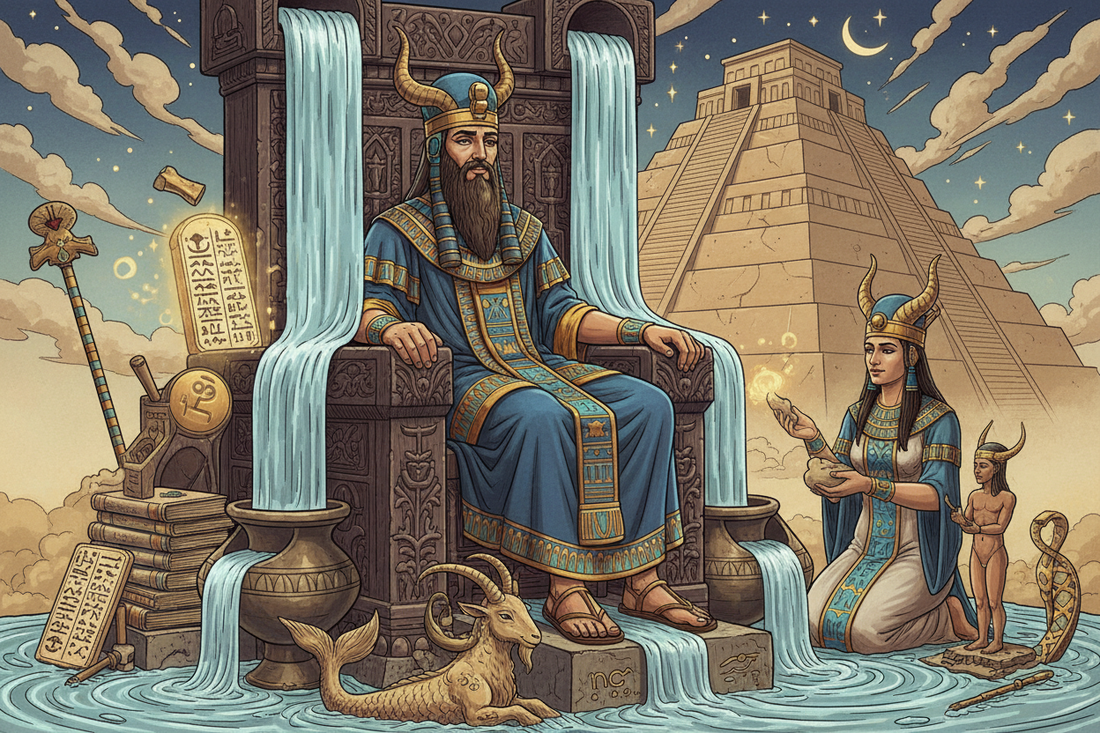 Enki: Sumerian God of Wisdom | Wisdom and Magic Gods Complete – Nicole ...