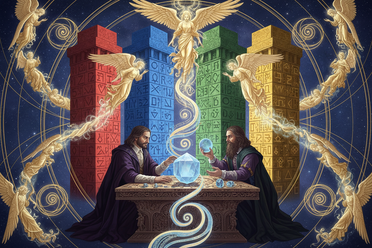 Enochian Magic: Angelic Language and Celestial Calls | NICOLE LAU ...