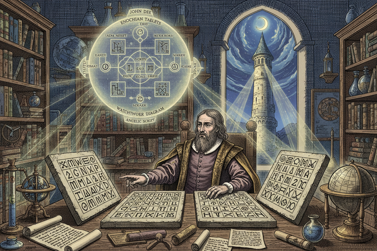 Enochian Magic John Dee Angelic System – Nicole's ritual universe