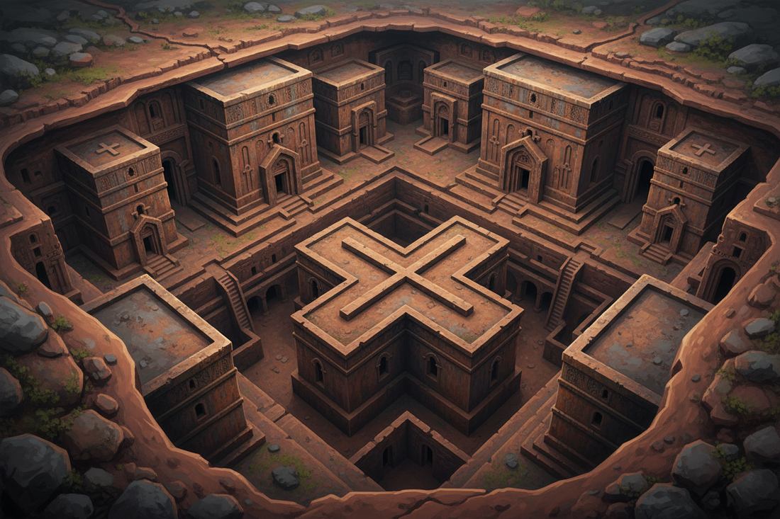 Ethiopian Rock Churches: Lalibela's Subterranean Sanctuaries | The New ...
