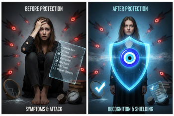Evil Eye Symptoms: Are You Under Psychic Attack? Complete Guide ...