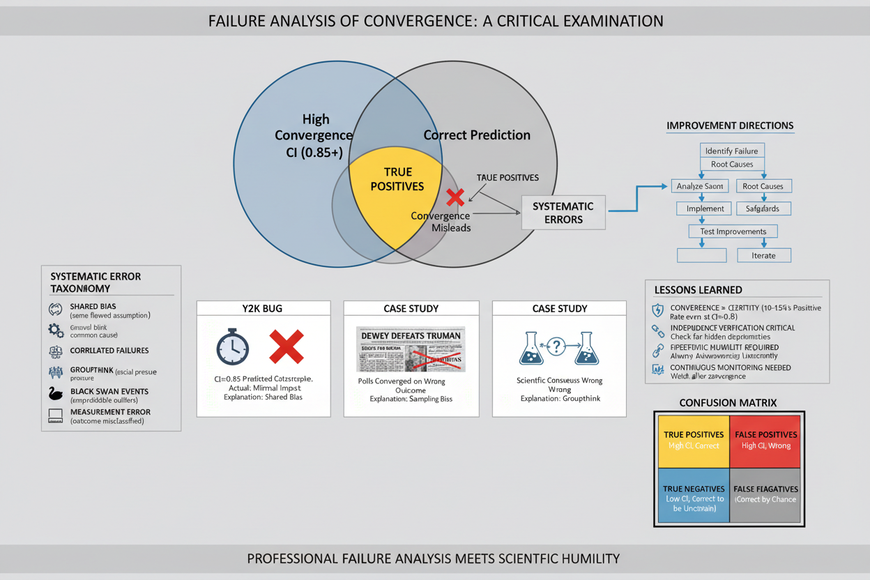 Failure Analysis: When Convergence Misleads - Learning from False ...