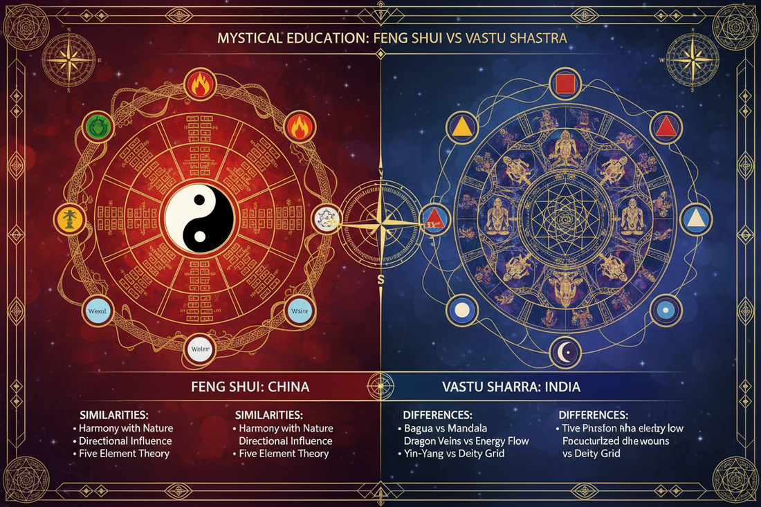 Feng Shui vs Vastu Shastra: Eastern Architectural Energy Systems ...