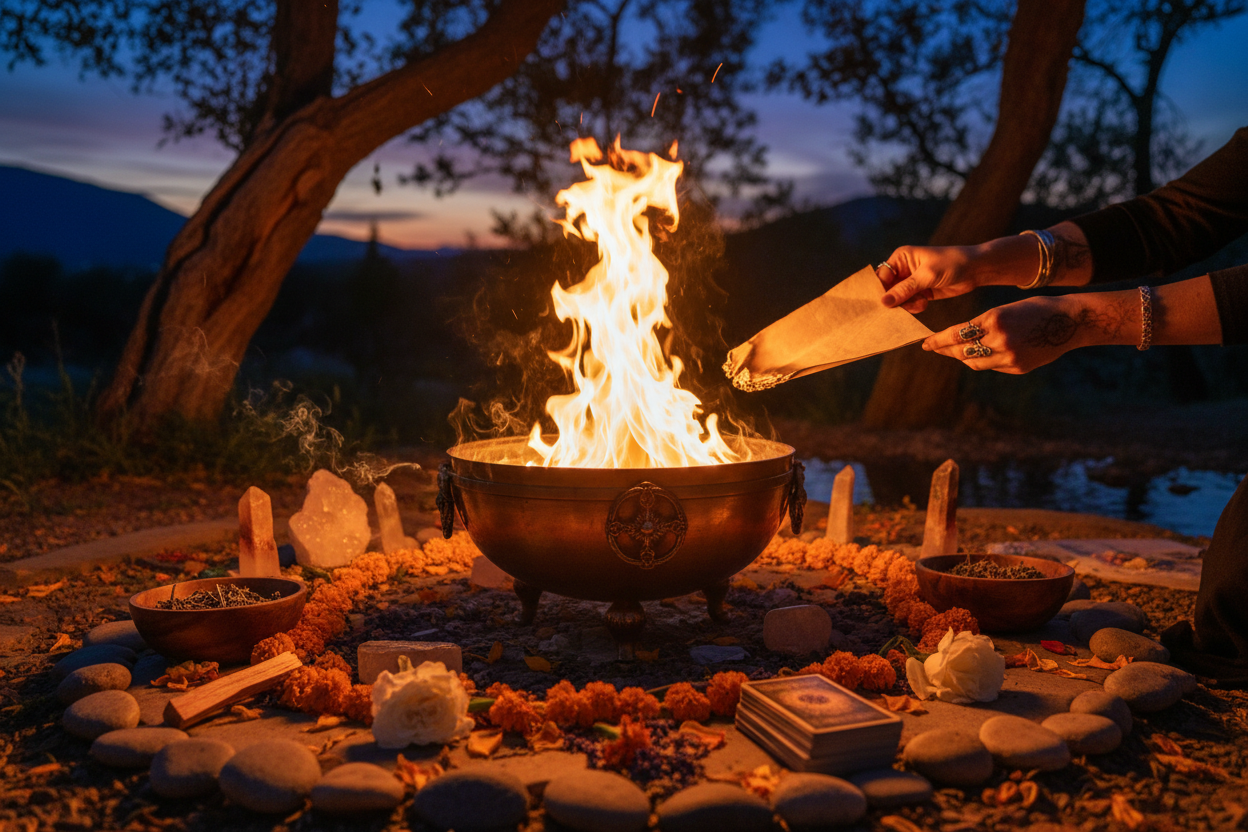 Fire Ritual: Transformation in Flames | Light Path Spiritual Practice ...