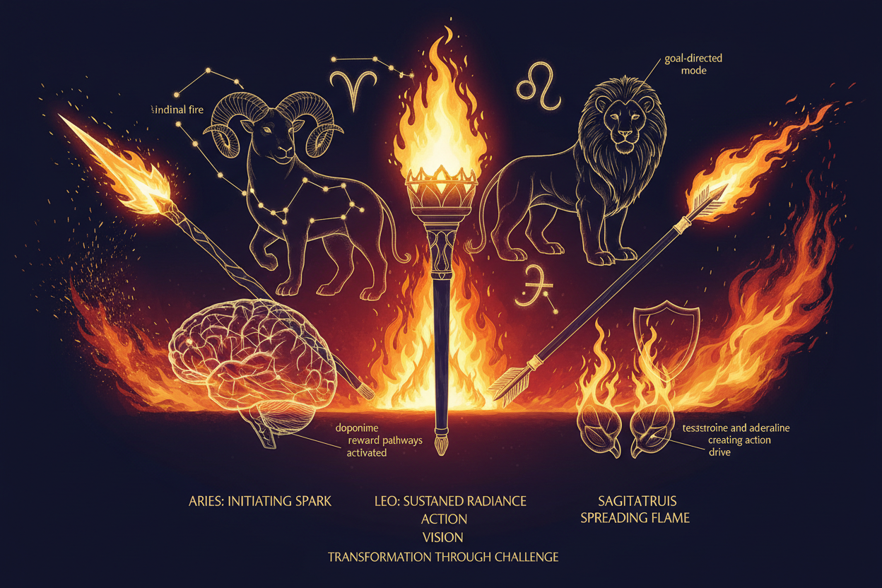 Fire Signs and the Wands Suit — Aries, Leo, Sagittarius as Willpower ...