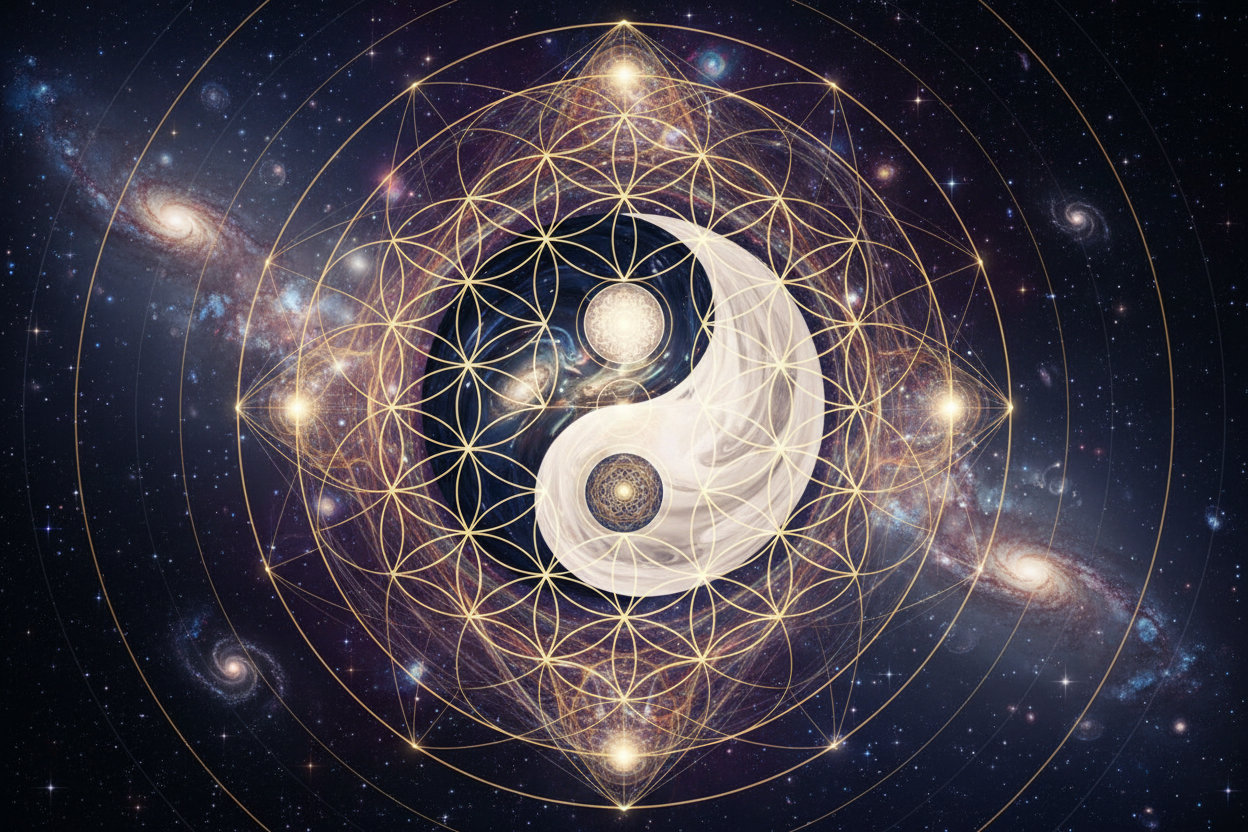 Flower of Life ↔ Taiji Diagram | Universal Creation Patterns – Nicole's ...