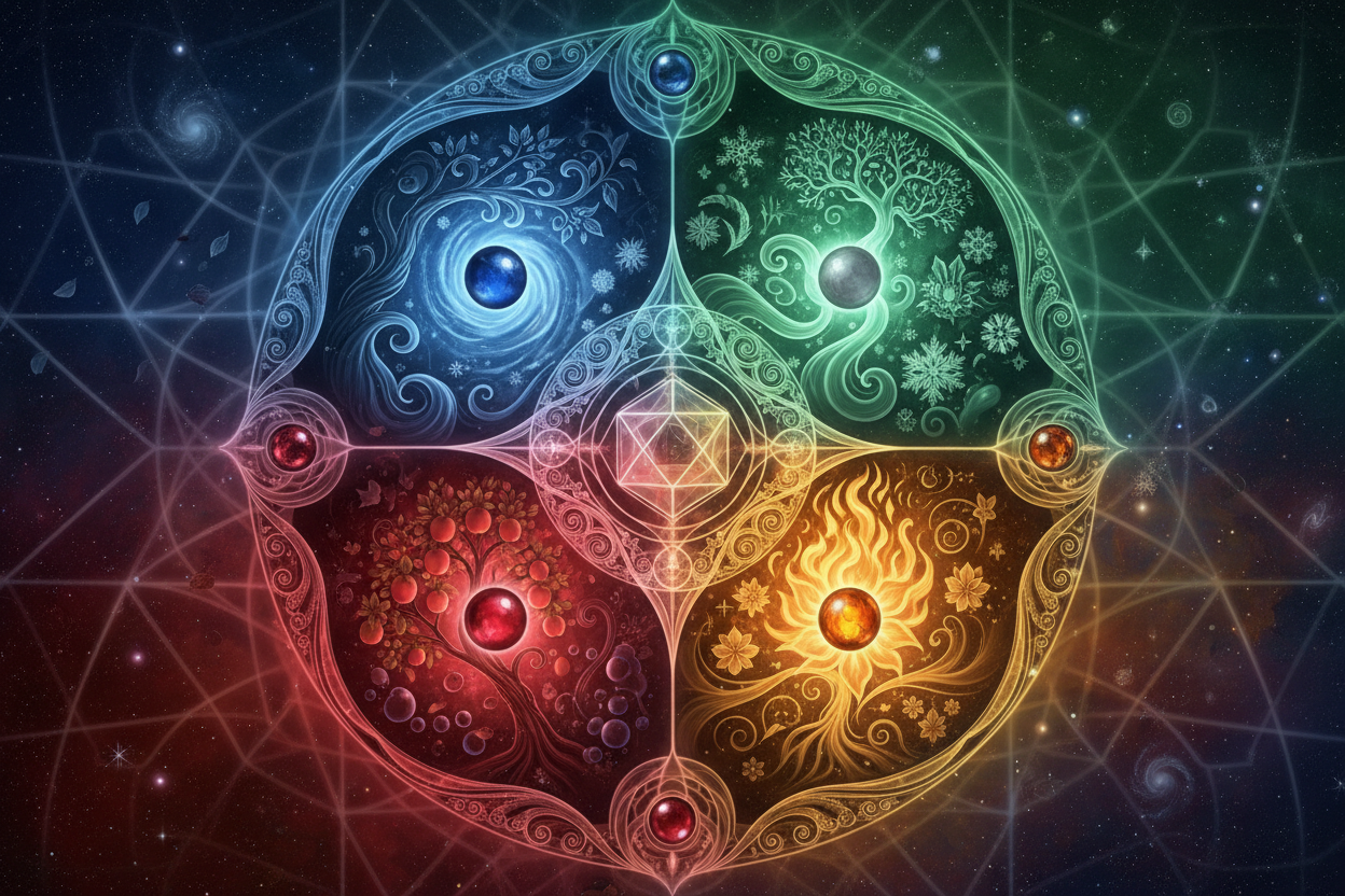 Seasons, Quadrants, and the Fourfold Wheel | Zodiac Structure – Nicole ...