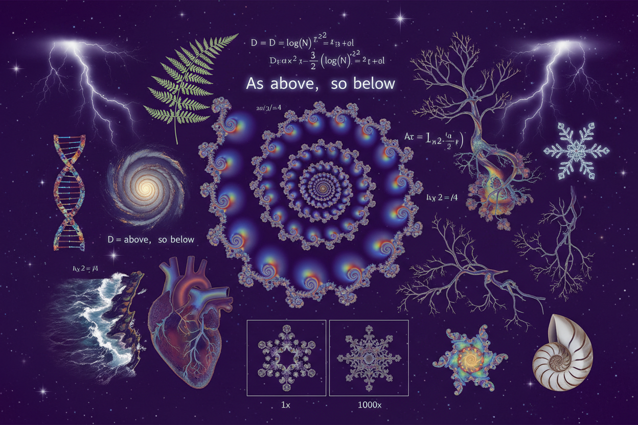Fractal Geometry & Self-Similarity Across Scales: Why Patterns Repeat ...