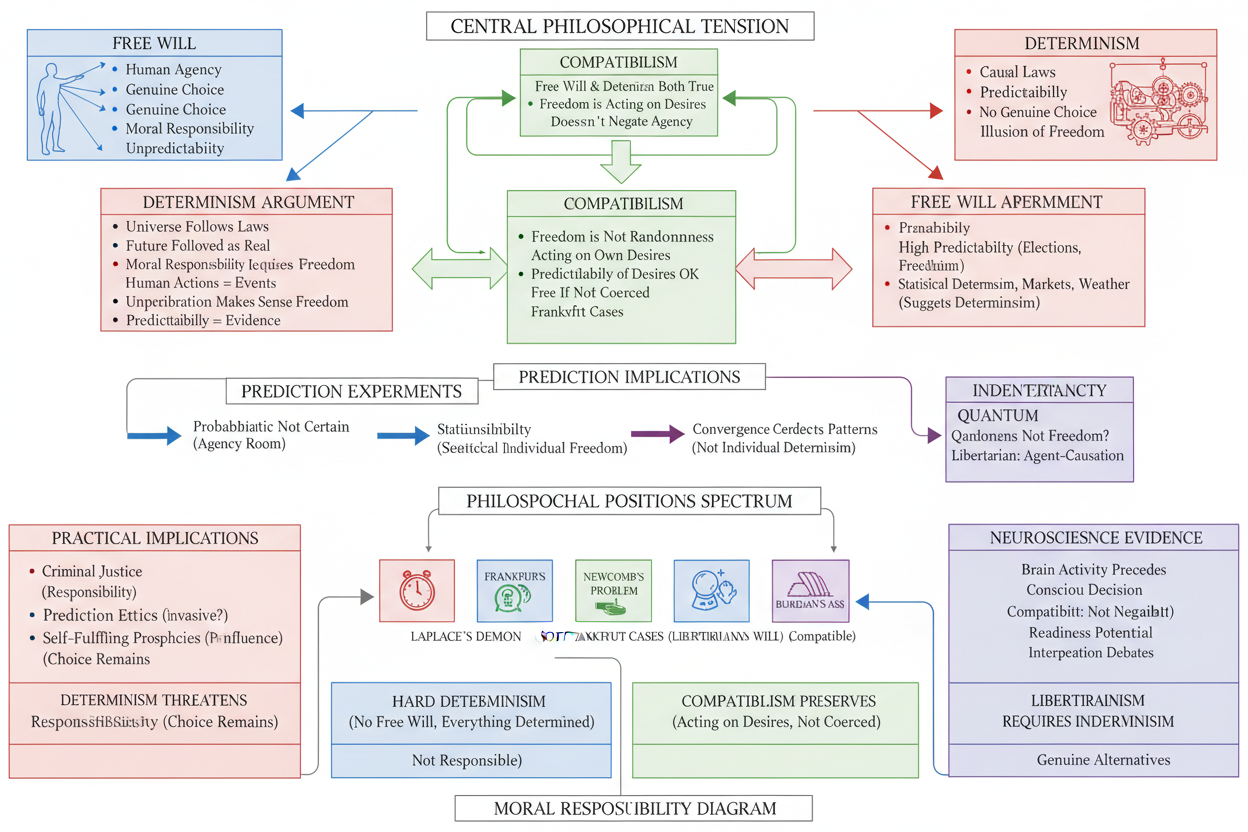 Free Will in a Predictable Universe: Can We Be Free If Predictable ...