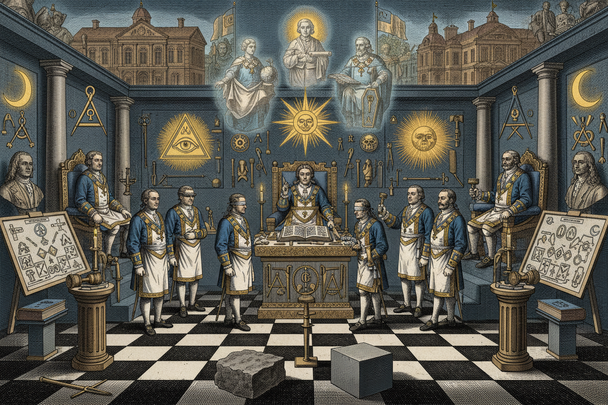 Freemasonry & Esoteric Fraternities: Square & Compasses | History of ...