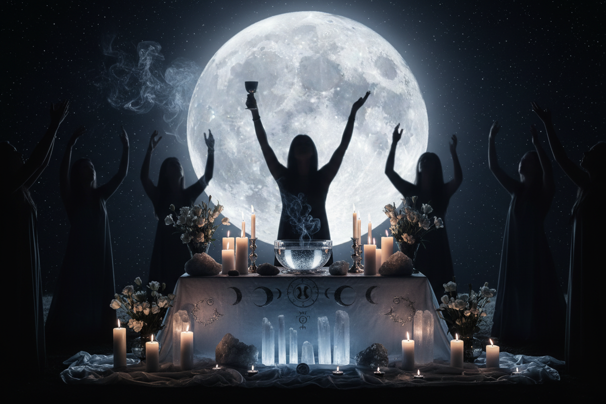 Esbat Complete Guide: Monthly Full Moon Rituals – Nicole's ritual universe