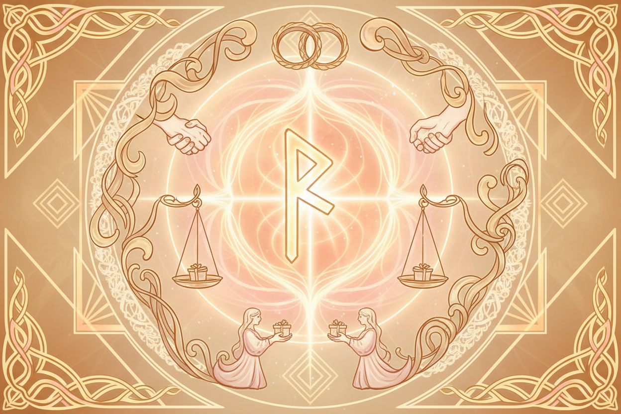 Gebo Rune: Complete Guide to Meaning & Magic | Elder Futhark – Nicole's ...