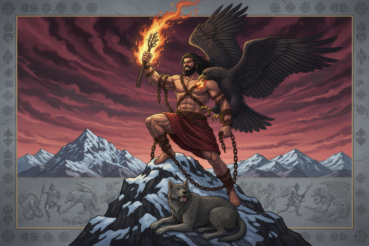 Georgian Amirani: The Prometheus of the Caucasus - Chained Hero Who ...
