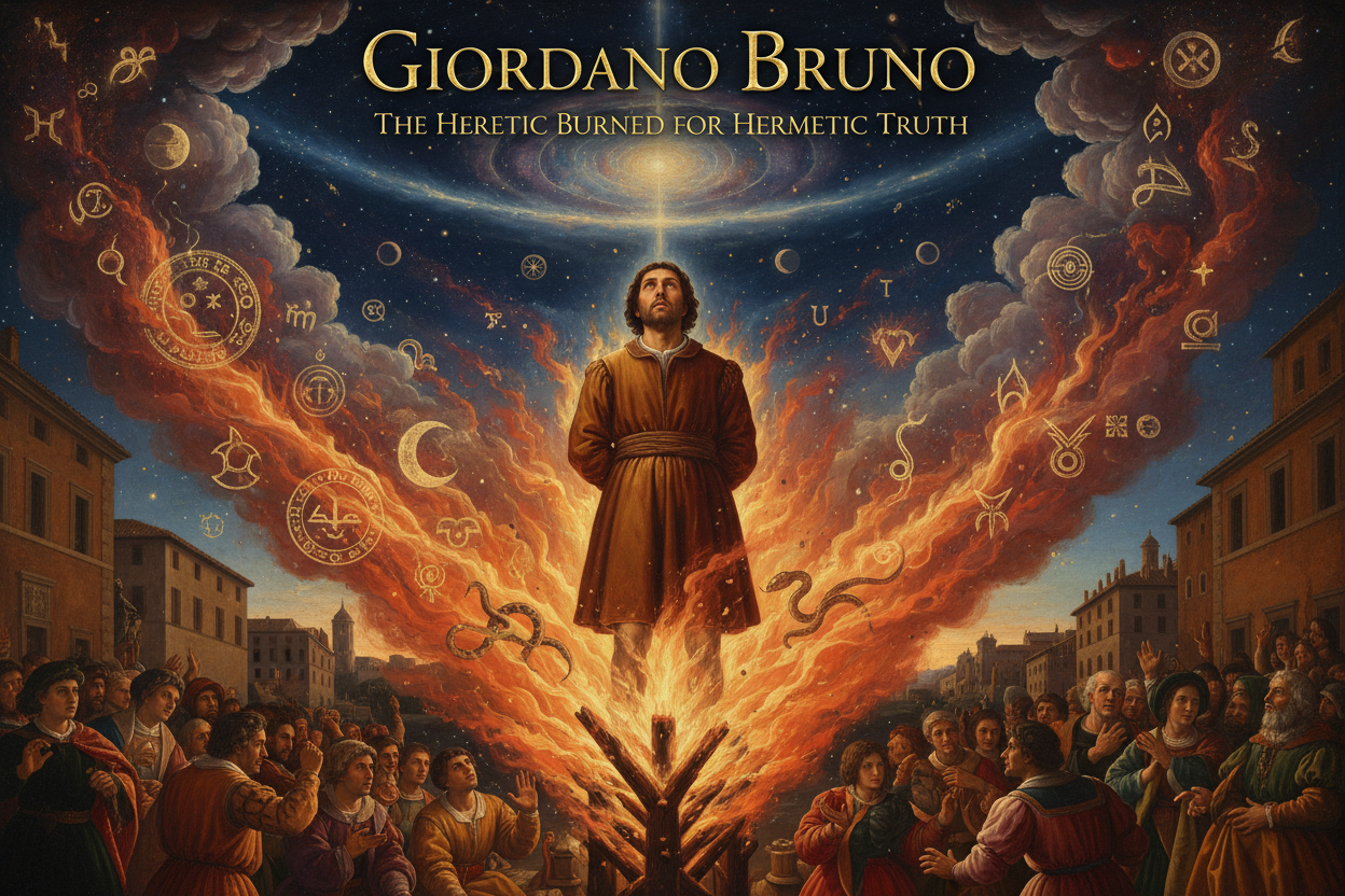 Giordano Bruno: The Heretic Burned for Hermetic Truth - Complete ...