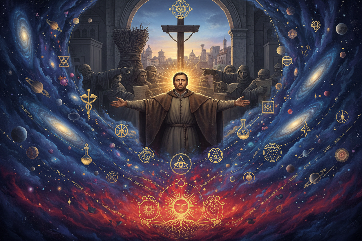 Giordano Bruno: Burned for Hermetic Truth (1600) | Nicole's Ritual ...