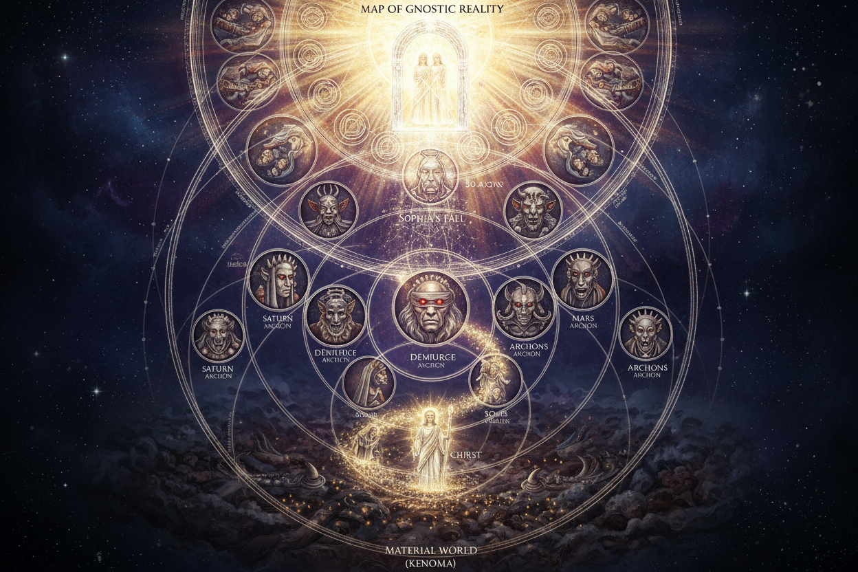 Gnostic Cosmology: Map of Reality (Complete Guide) – Nicole's ritual ...