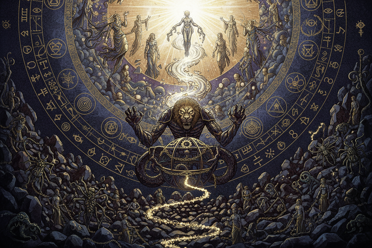 Gnostic Cosmology: Pleroma, Sophia, Demiurge & Archons | By Nicole Lau ...