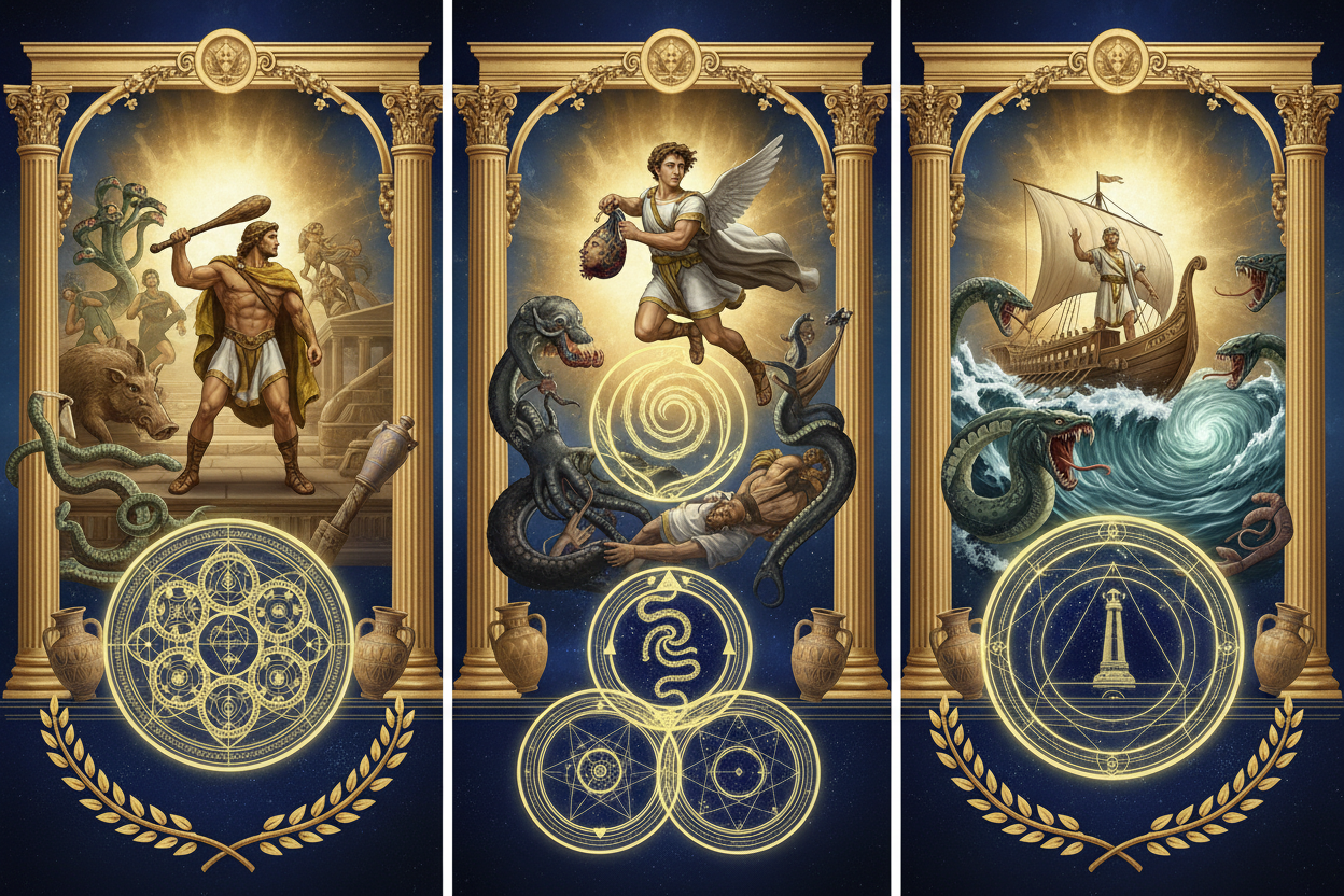 Greek Heroes: Heracles, Perseus, and Odysseus - Three Patterns of the ...