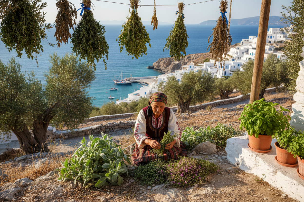 Greek Island Herbalism: Aegean Medicinal Plants & Rituals ...