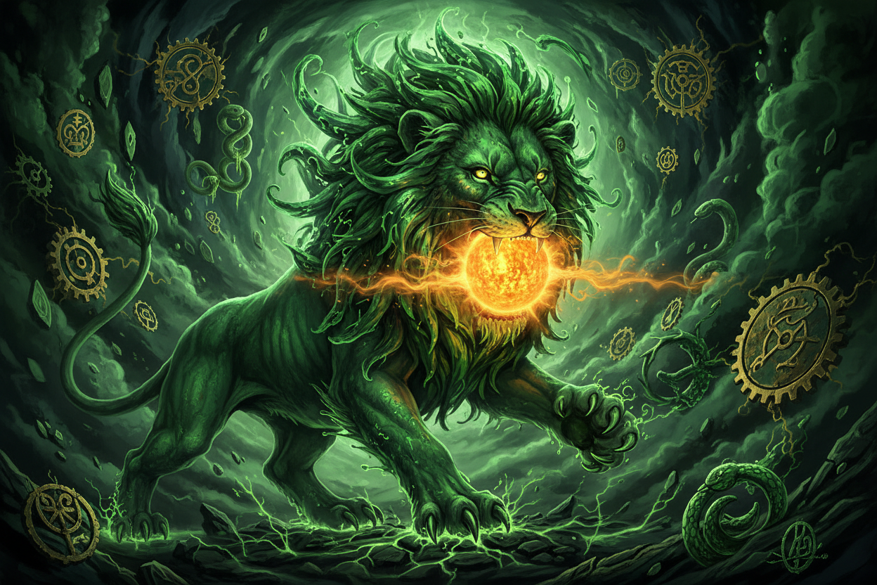 The Green Lion: Dionysus Devouring & Being Devoured | Alchemical ...