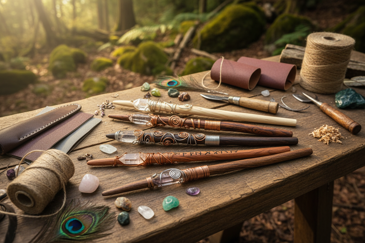 How to Make a Wand: Complete DIY Magic Wand Tutorial – Nicole's ritual ...