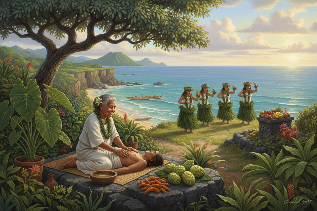 Hawaiian La'au Lapa'au: Polynesian Plant Medicine & Hula Herbs | Sacred ...