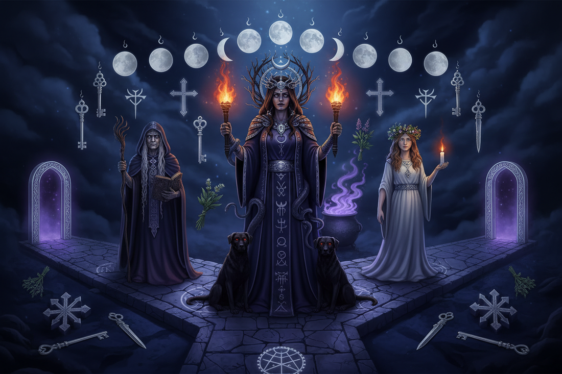 Hecate: Crossroads, Magic & Crone Wisdom | Greek Goddess Archetype ...