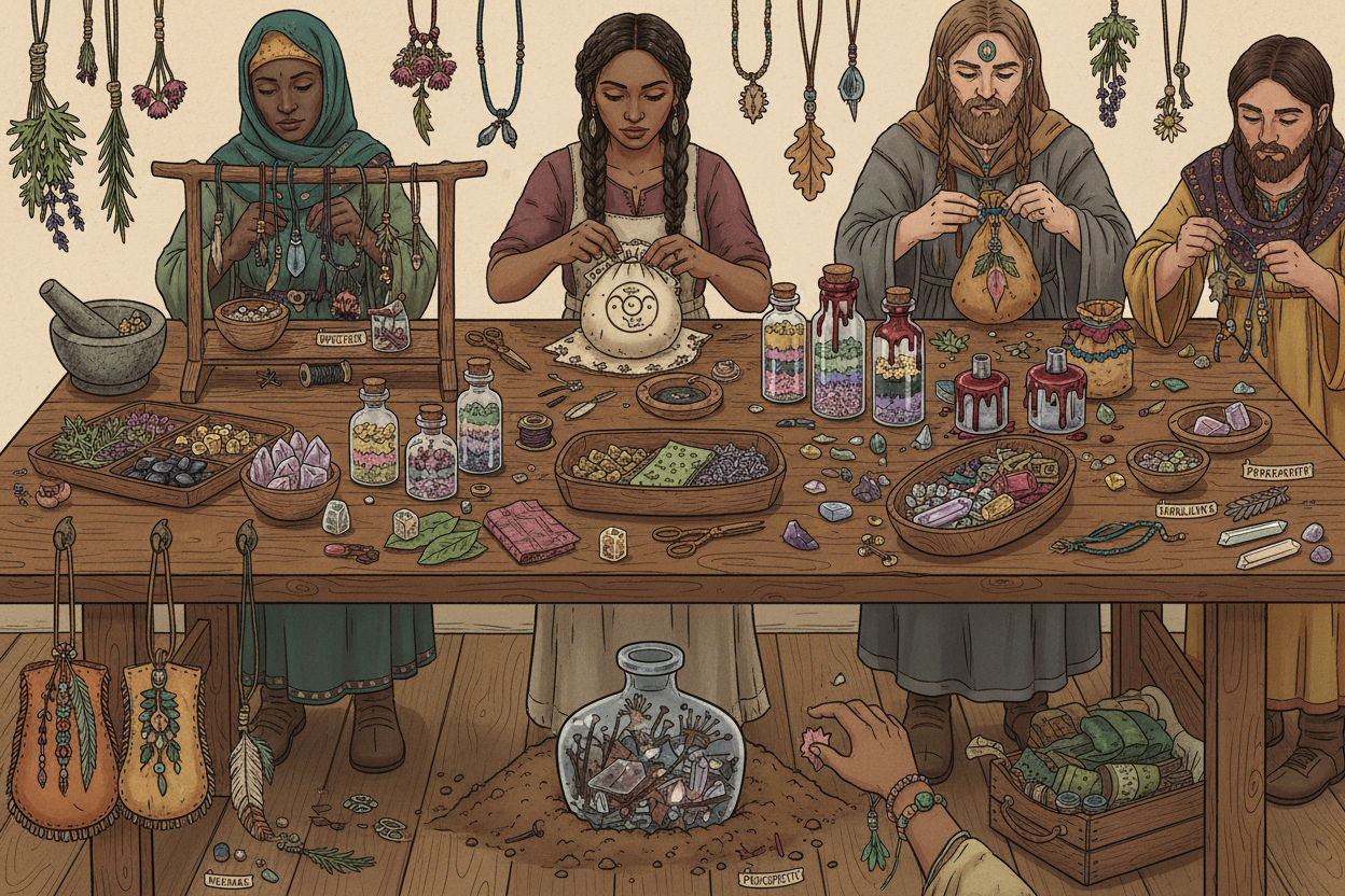 Herbal Amulets & Talismans: Making Plant Magic Portable | Practical ...