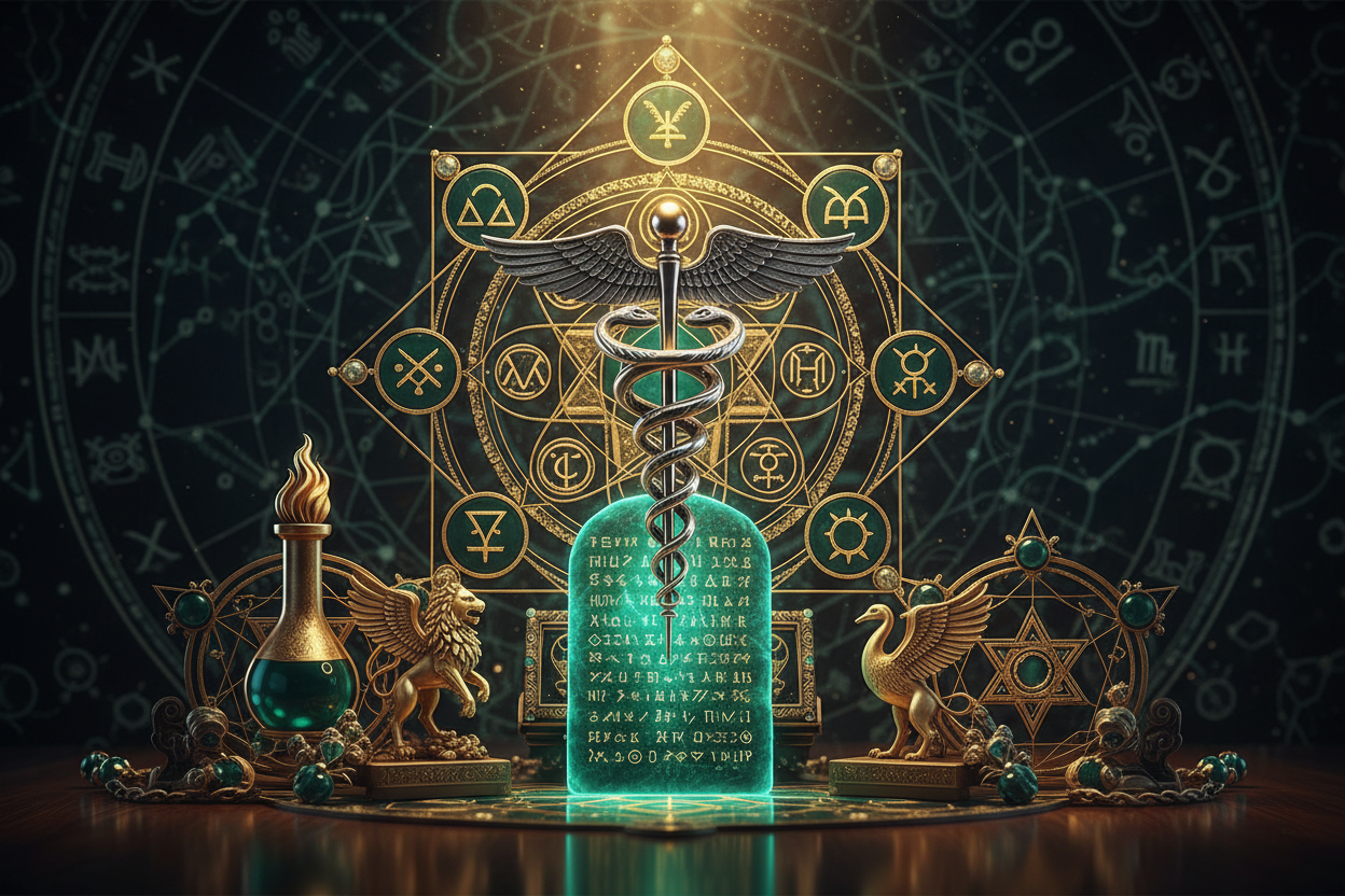 Hermes Trismegistus Symbols & Iconography | Visual Hermetic Wisdom ...
