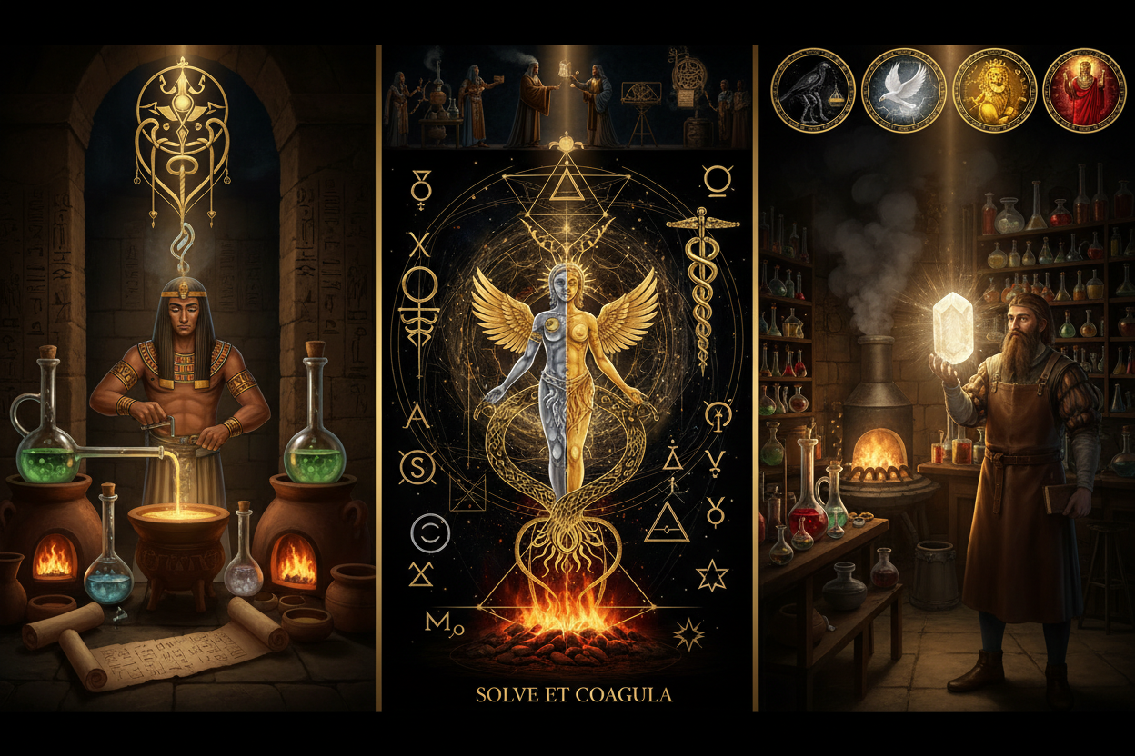 Hermetic Alchemy: Spiritual Gold from Ancient Egypt to Renaissance ...