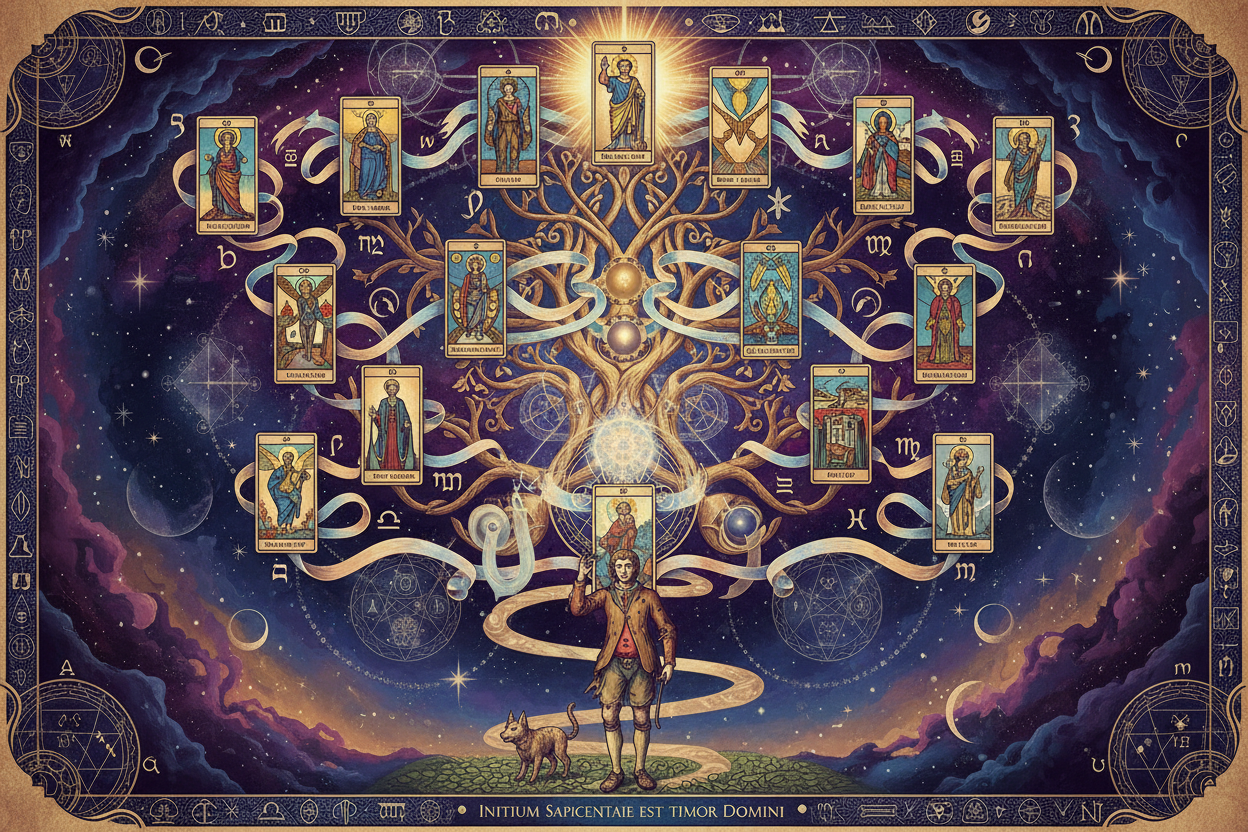 Hermetic Tarot: Esoteric Card Meanings & Tree of Life Correspondences ...