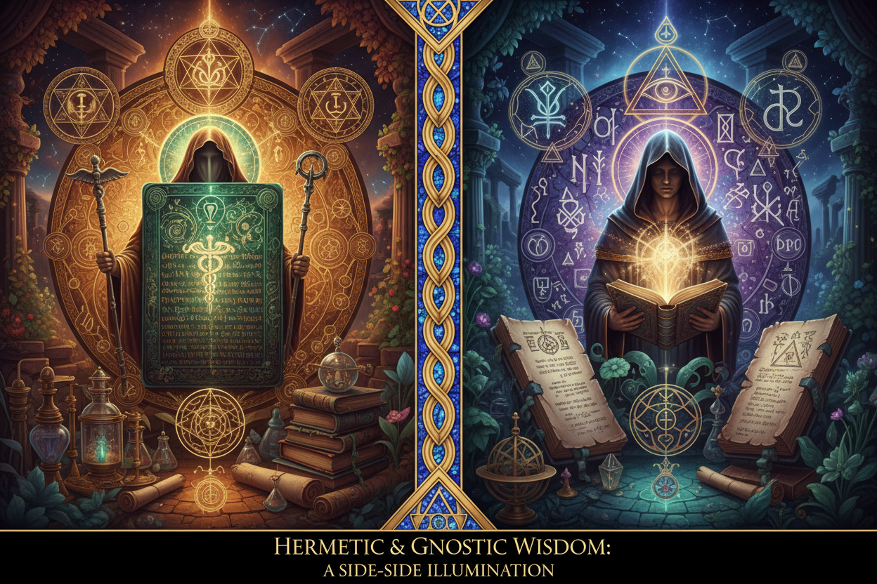 Hermetic vs Gnostic: Similarities & Differences | Tradition Comparison ...