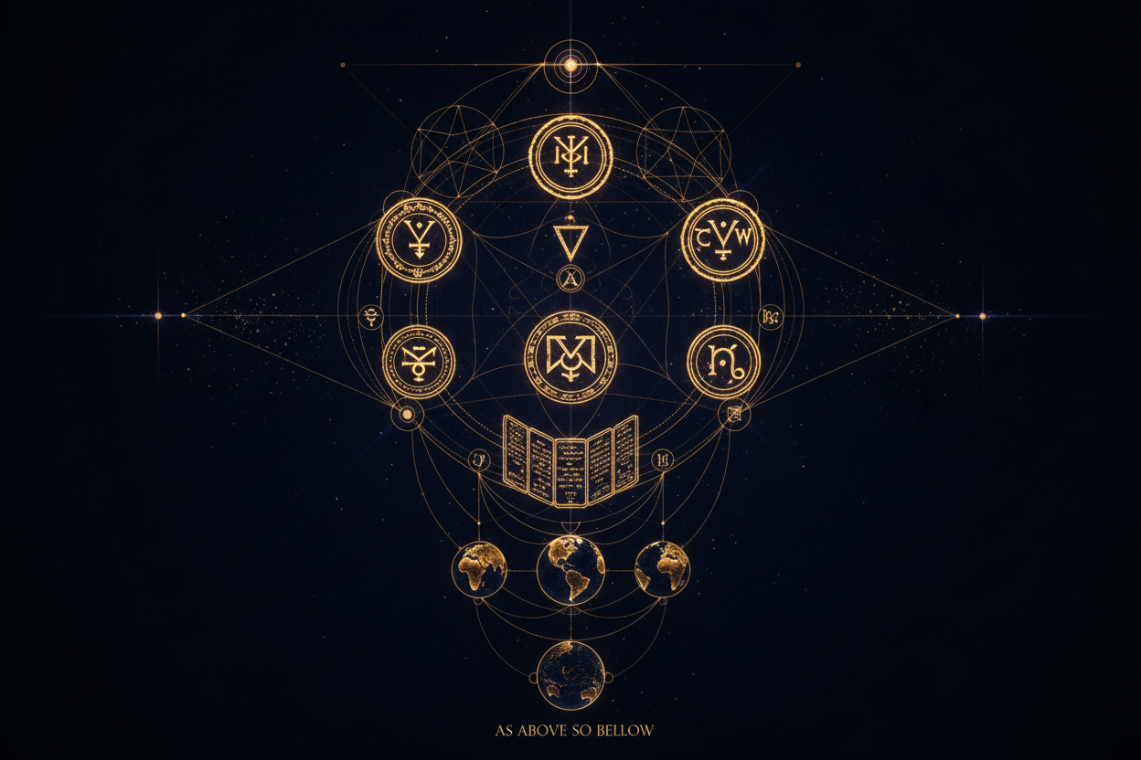 Hermetic Sigil Magic: Planetary Seals & Sacred Correspondence | Reality ...