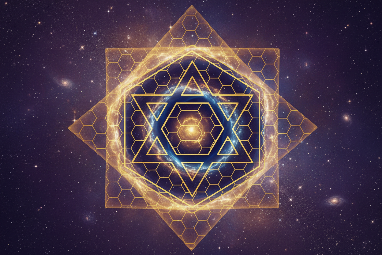 Hexagon & Hexagram: Six-Sided Sacred Geometry & Star of David – Nicole ...