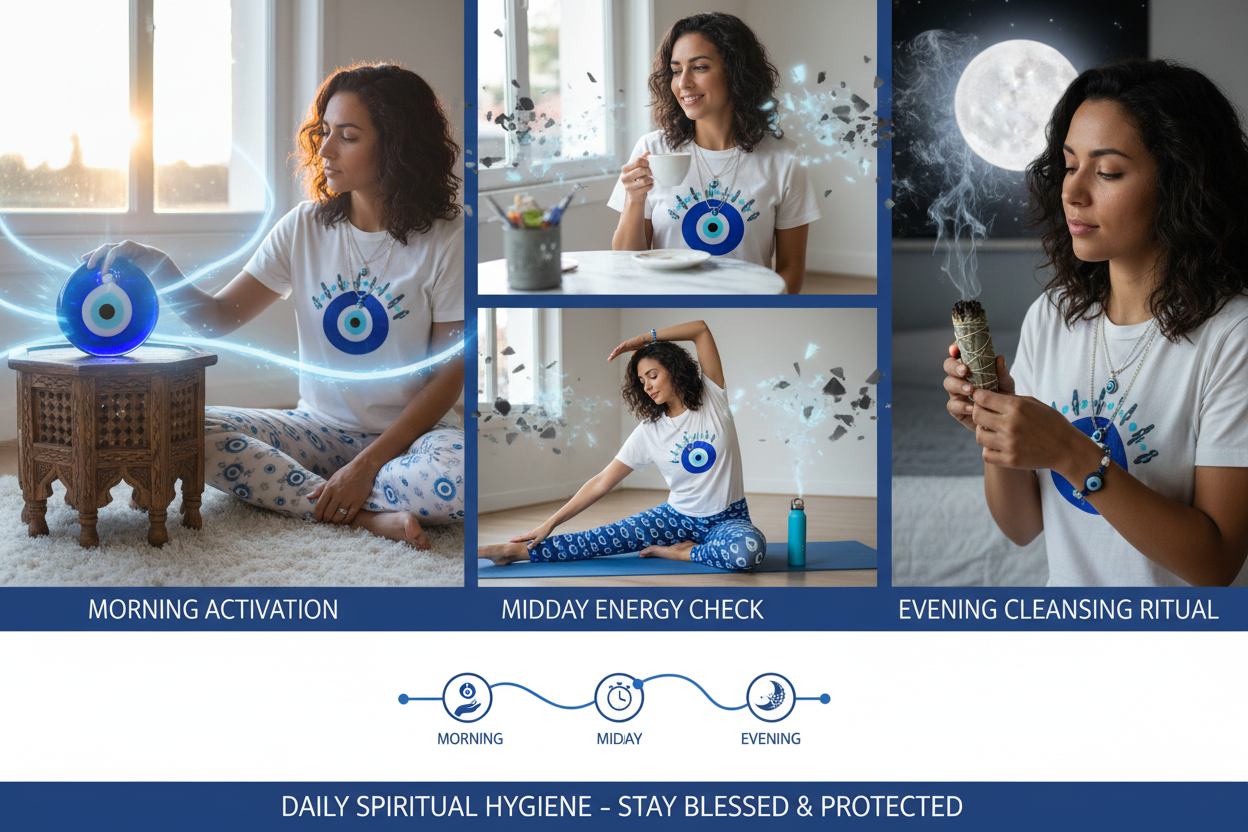 How to Use Evil Eye Protection Daily: Complete Routine & Practices ...