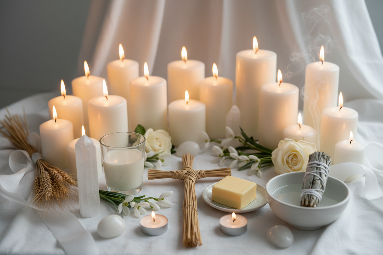 Imbolc Candle Magic: Brigid's Day Light Rituals | Candlemas Guide ...