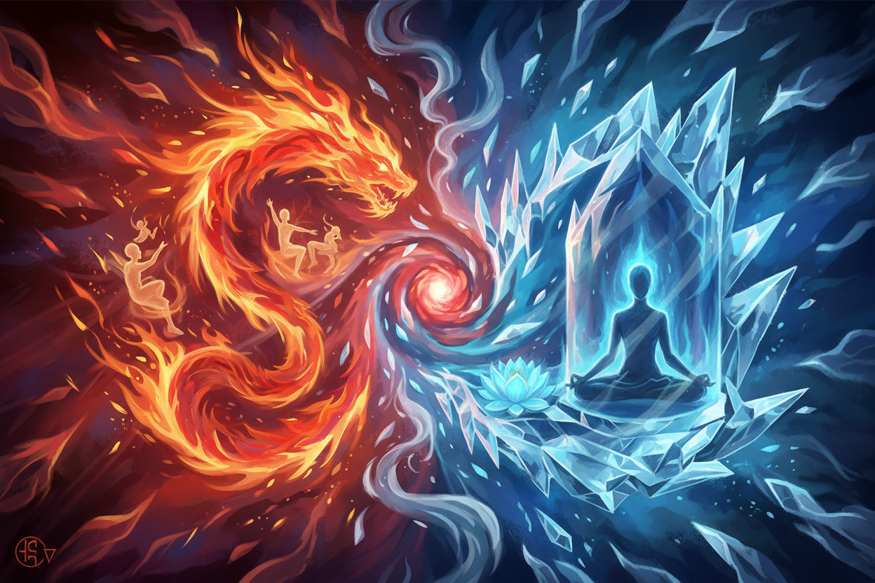 Inner Fire and Stillness: Two Poles of Practice | Balanced Cultivation ...