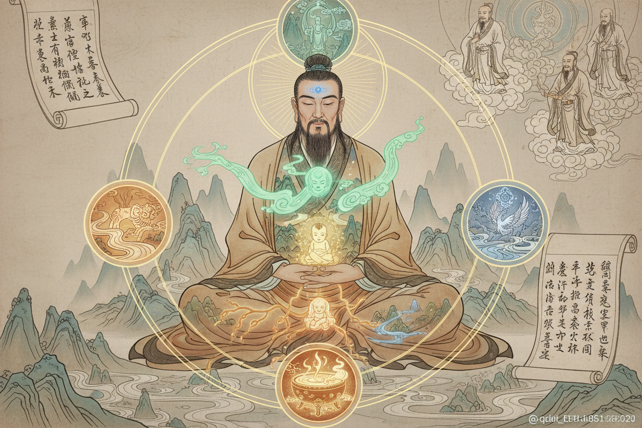 Internal Alchemy (Neidan): Jing-Qi-Shen & the Three Treasures | By ...