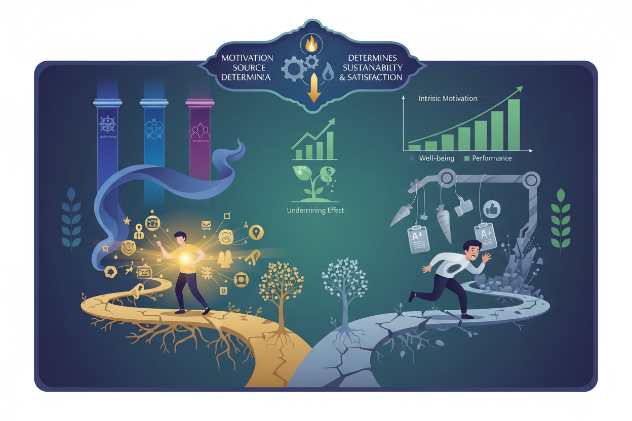 Research on Intrinsic vs Extrinsic Motivation: Deci & Ryan – Nicole's ...