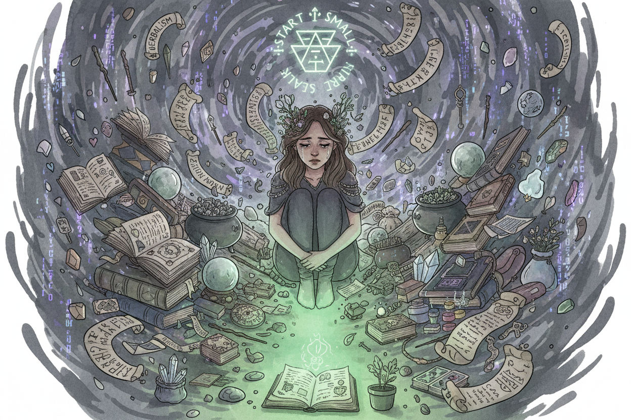 Is It Normal to Feel Overwhelmed by Witchcraft? | Beginner Overwhelm ...