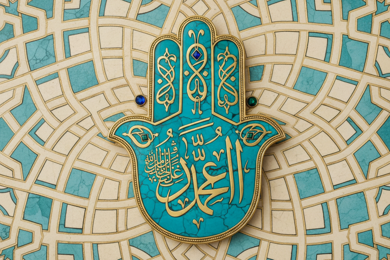 Hamsa in Islamic Tradition: Hand of Fatima | Islamic Protection ...