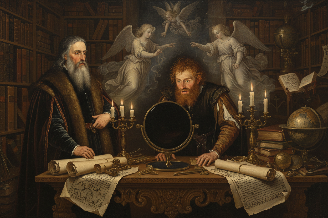 John Dee's Obsidian Mirror: Enochian Angels & Elizabethan Magic ...
