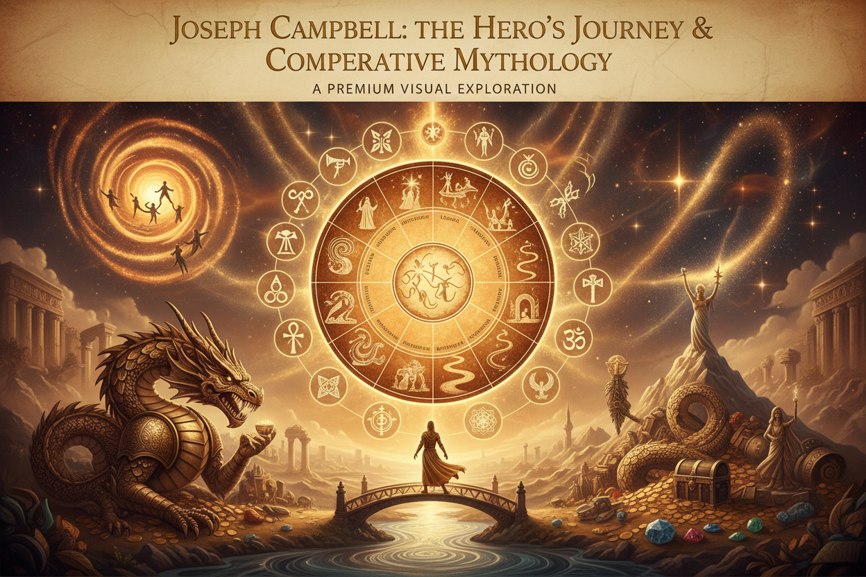 Joseph Campbell: The Hero's Journey & Comparative Mythology - Complete ...