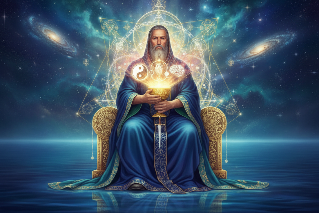 King of Cups Spiritual Meaning: Divine Masculine & Balanced Spiritual ...