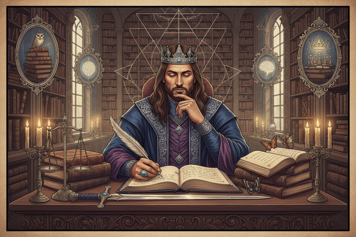 King of Swords Journal Prompts: 15 Questions for Self-Discovery ...