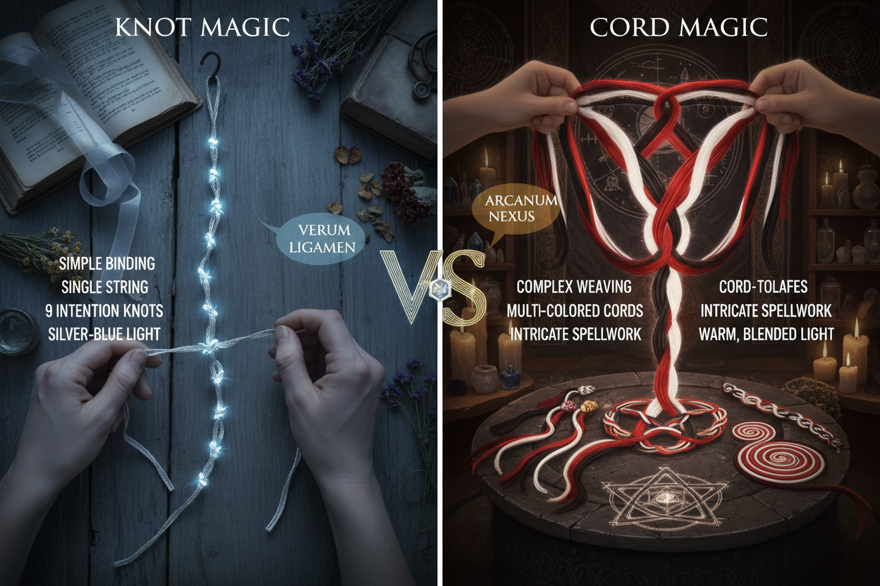 Knot Magic vs Cord Magic: Complete String Spell Guide – Nicole's ritual ...