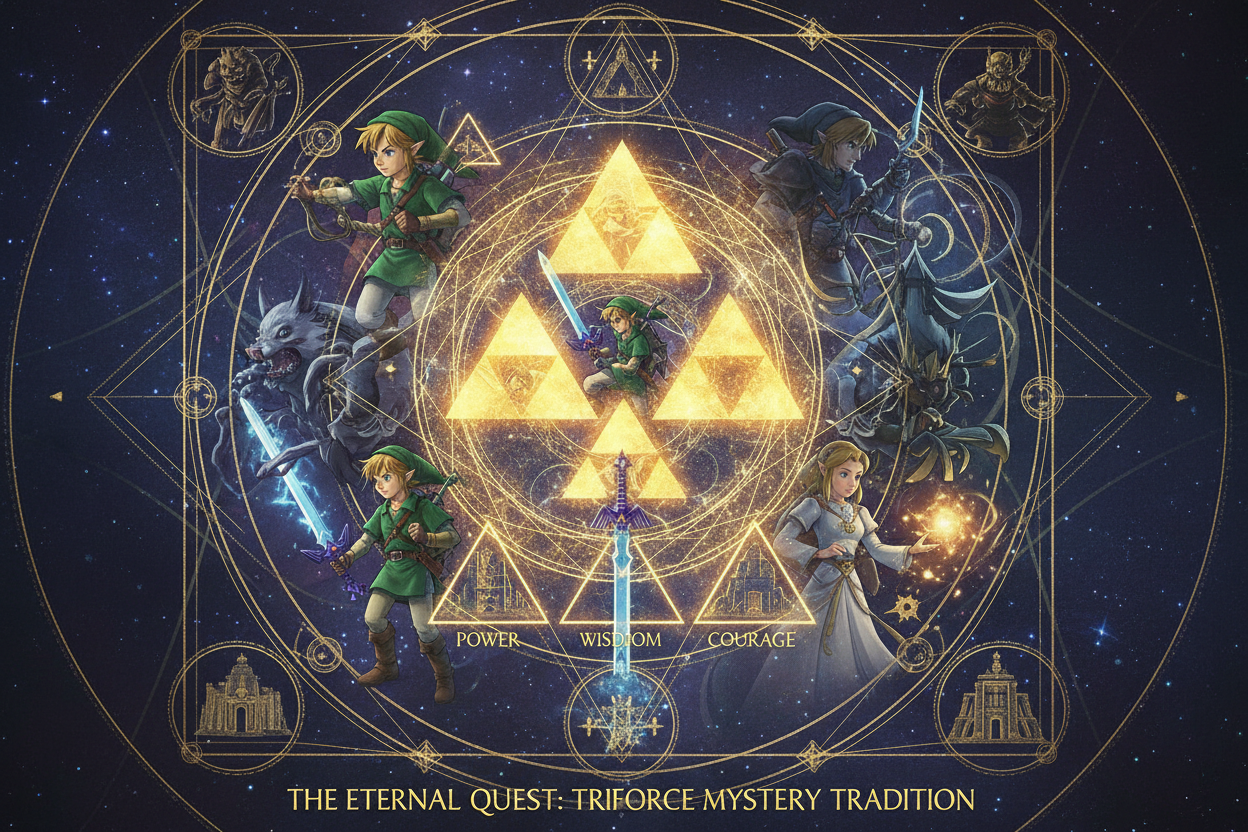 The Legend of Zelda: Triforce, Sacred Geometry, and the Eternal Quest ...